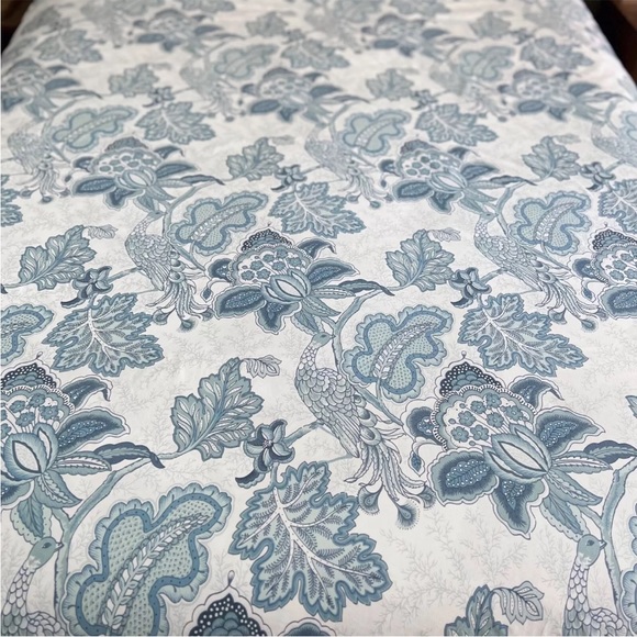 Pottery Barn | Bedding | Pottery Barn Paige Palampore Floral Blue ...